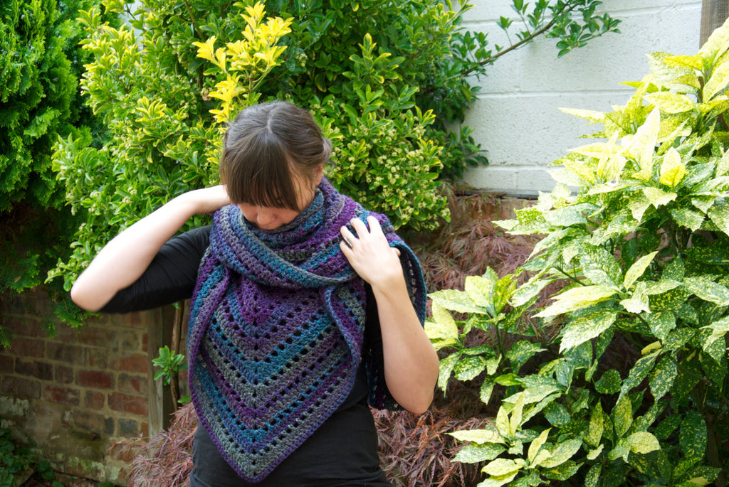 Crochet Pattern - Minerva Wrap – Vicki Brown Designs