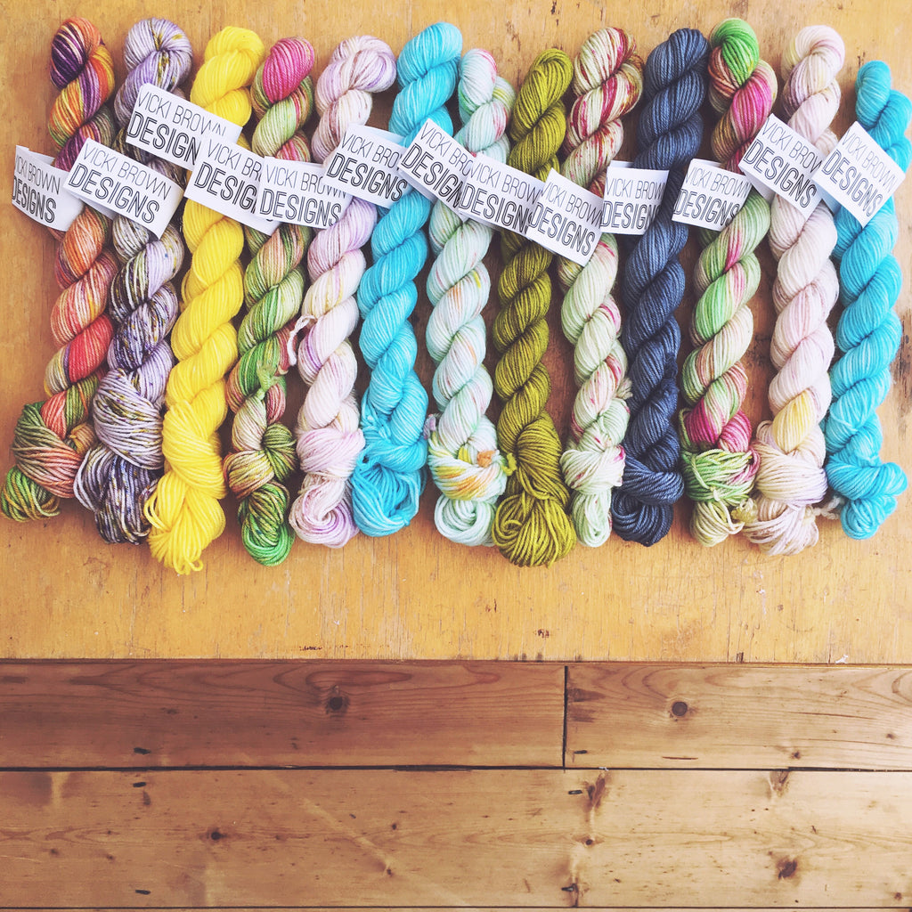 The Mini Skein Club – Vicki Brown Designs