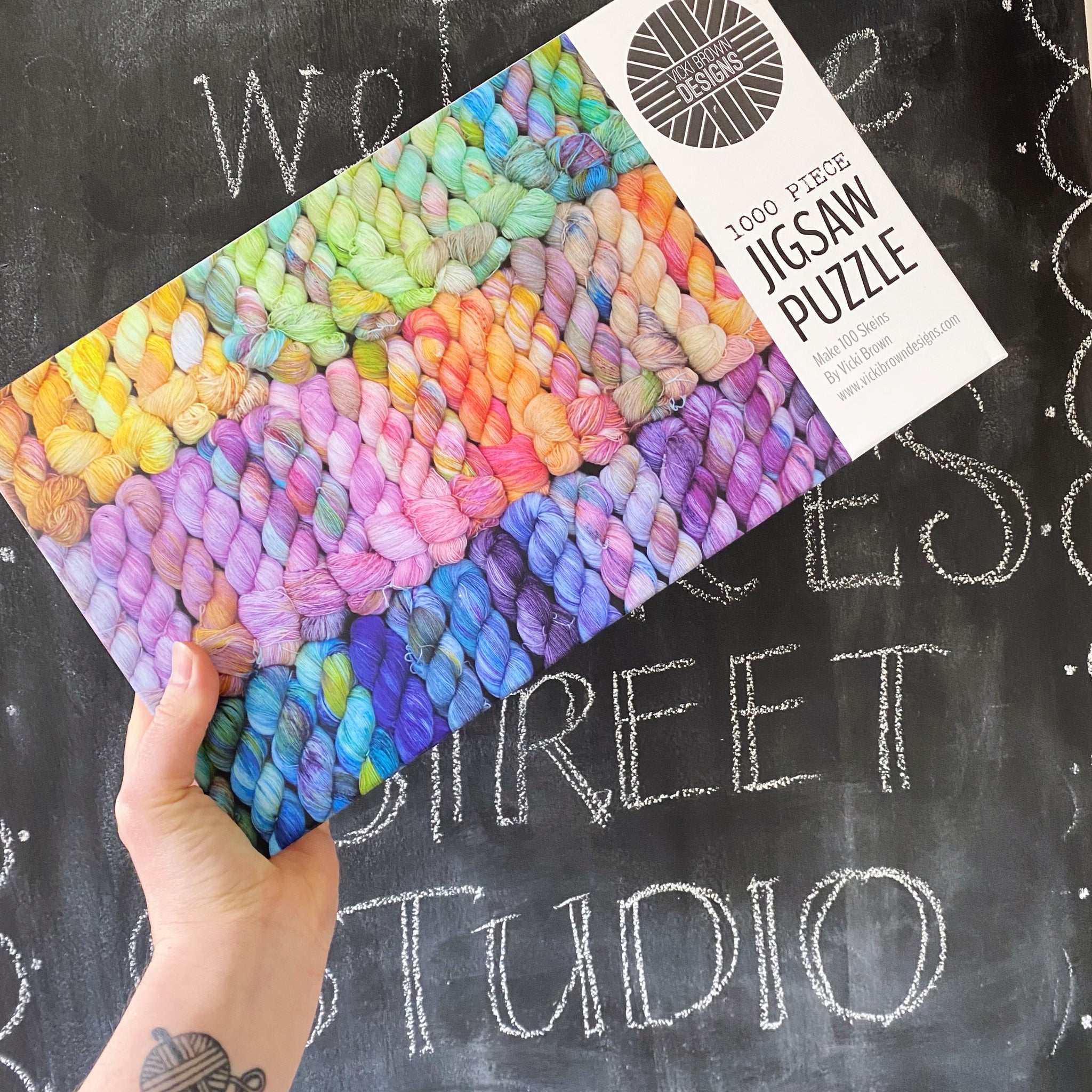 1000 Piece Yarn Jigsaw Puzzle – Vicki Brown Designs